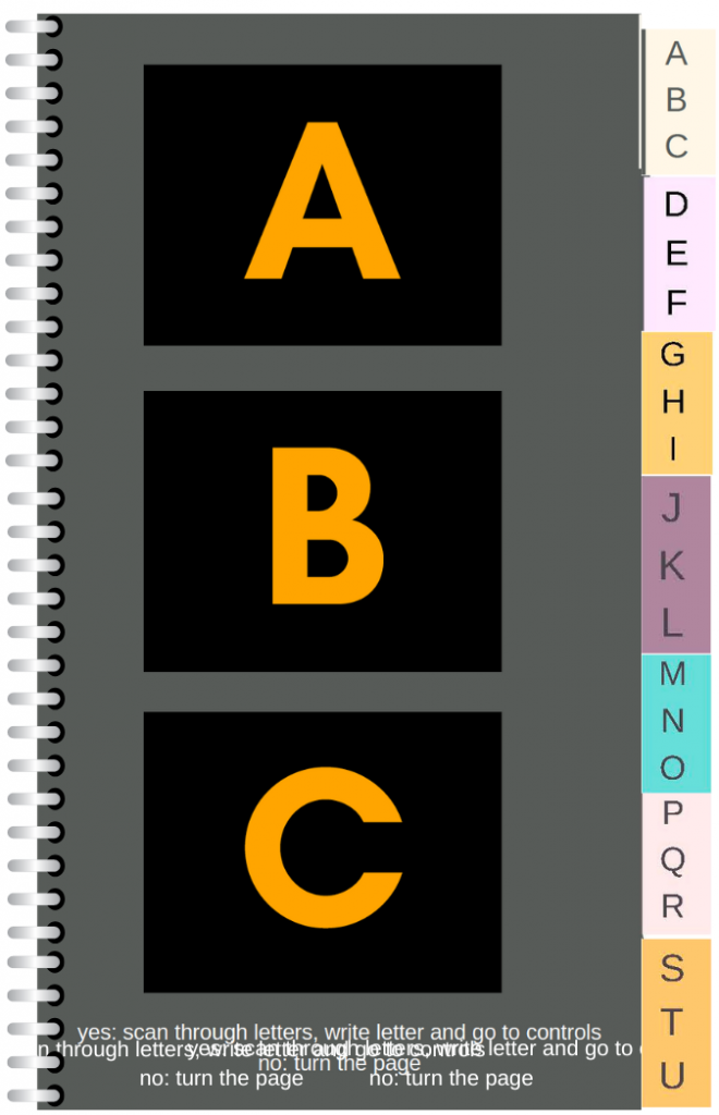 Writing Tools – Partner Assisted Scanning – Comprehensive Literacy for ALL