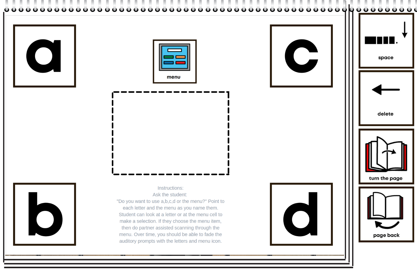 Writing Tools – Combination Access – Comprehensive Literacy for ALL