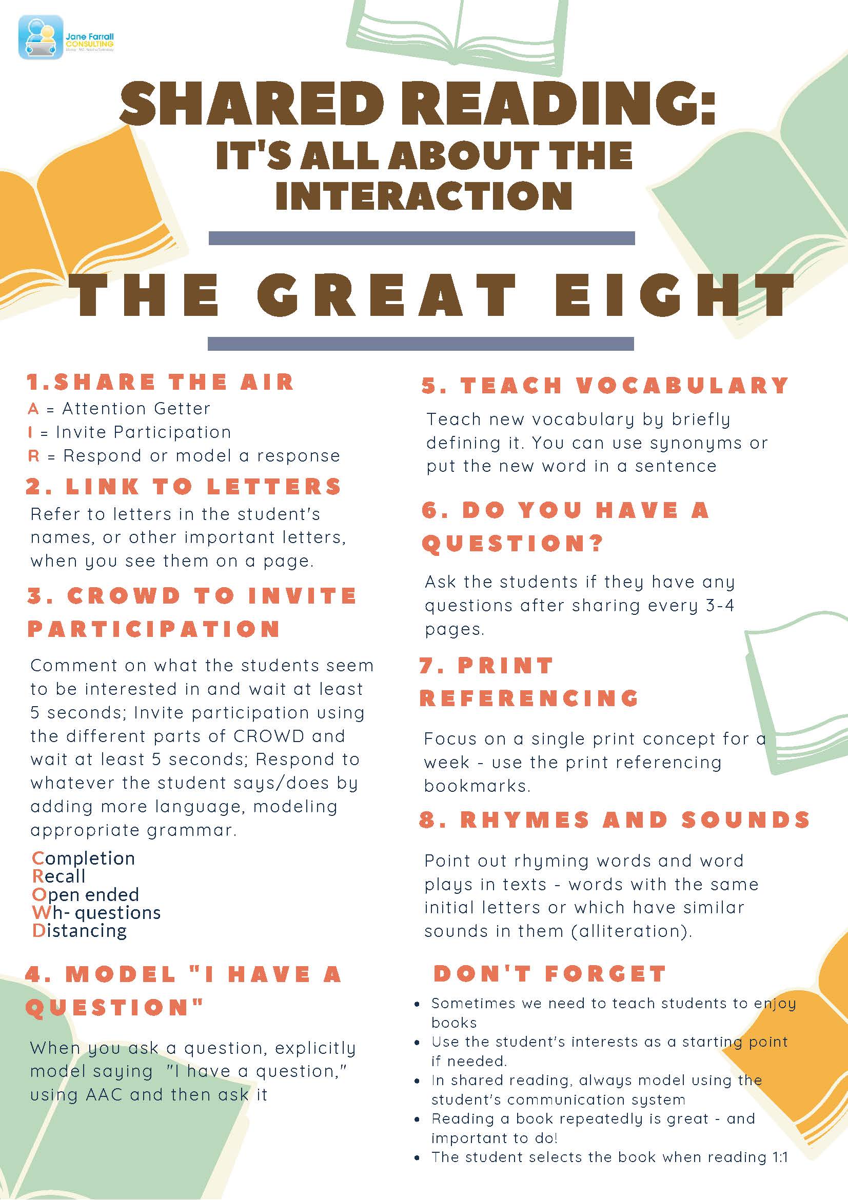 Shared Reading – Comprehensive Literacy for ALL