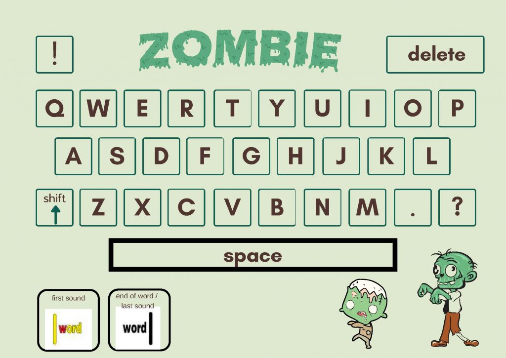 Writing Tools – Keyboards – Themed – Comprehensive Literacy for ALL