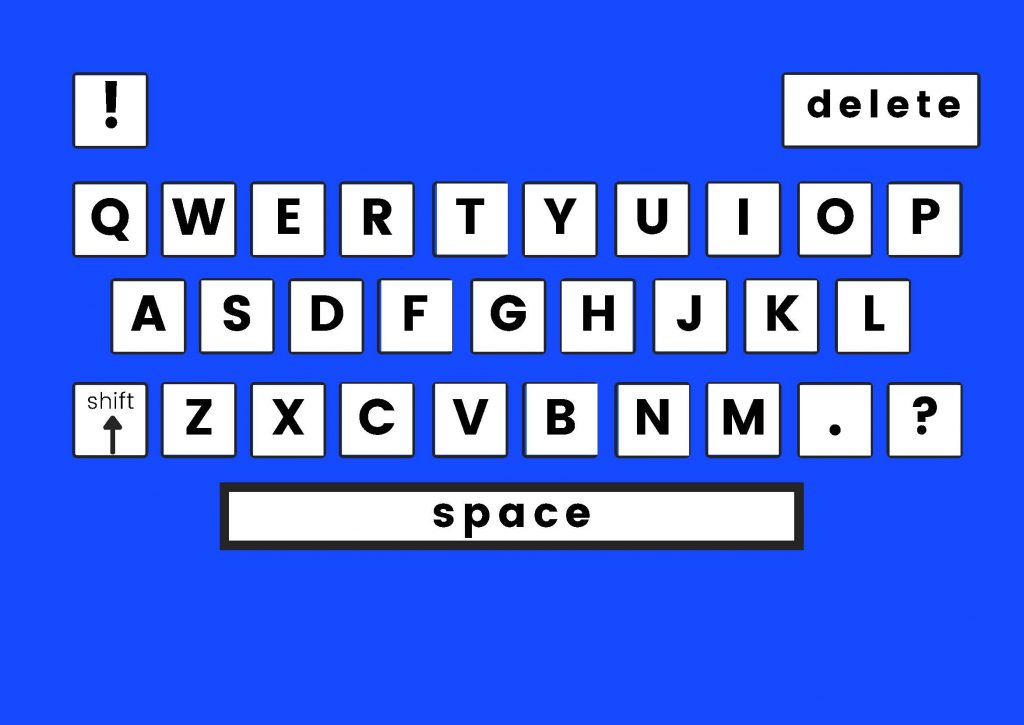 Writing Tools – Keyboards – Plain – Comprehensive Literacy for ALL