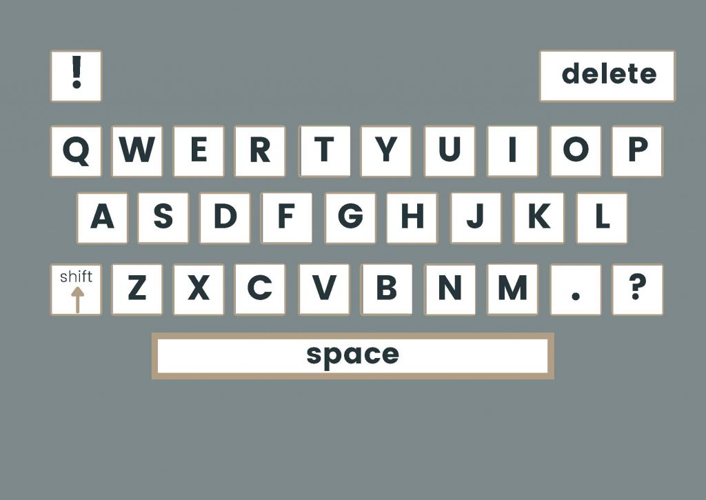 Writing Tools – Keyboards – Plain – Comprehensive Literacy for ALL