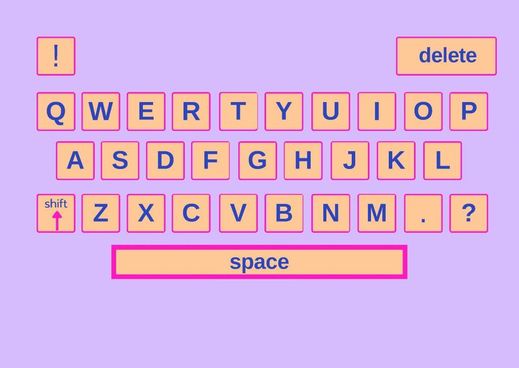 Writing Tools – Keyboards – Plain – Comprehensive Literacy for ALL