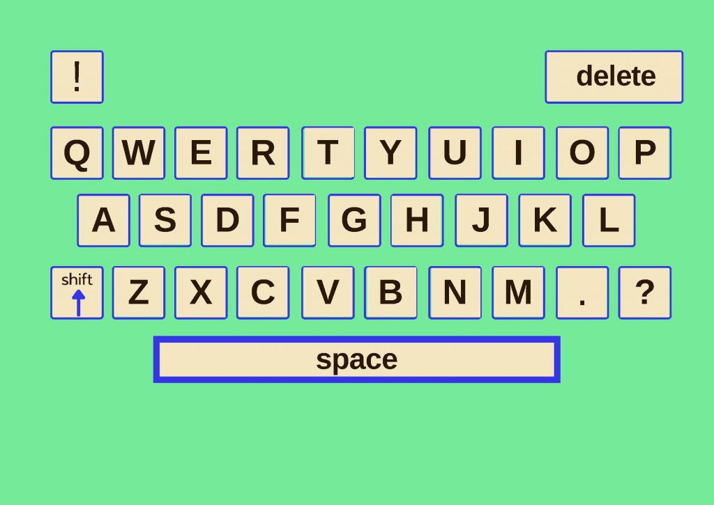 Writing Tools – Keyboards – Plain – Comprehensive Literacy for ALL