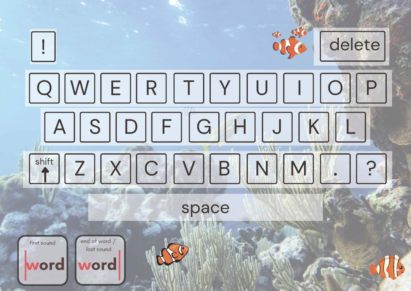 Writing Tools – Keyboards – Themed – Comprehensive Literacy for ALL